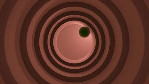 ball rotates in a circle A place for tex... | Stock Video | Pond5