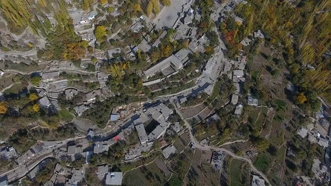 Baltit Fort, Hunza, Pakistan in Autumn | Stock Video | Pond5
