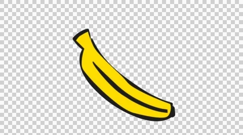 6 Banana Clipart Stock Videos – Royalty-Free HD & 4K Videos