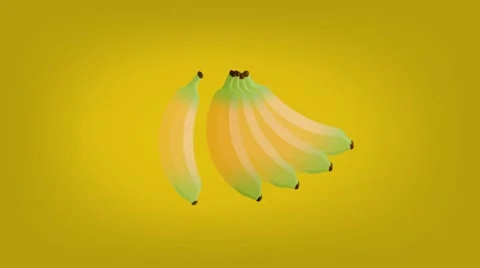 Banana Vector Stock Video Footage | Royalty Free Banana Vector Videos ...