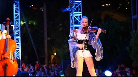 Sexy Girl Band Stock Footage ~ Royalty Free Stock Videos | Pond5