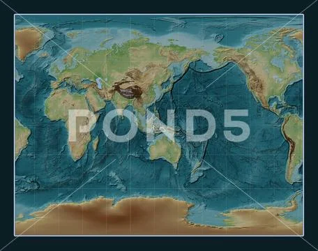 Banda Sea tectonic plate. Wiki. Gall Stereographic.: Royalty Free ...