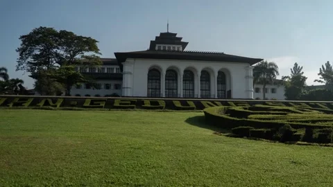 Bandung, West Java, Indonesia Gedung Sat... | Stock Video | Pond5