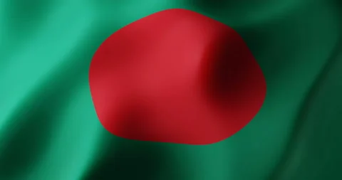 BANGLADESH Flag Animation, BANGLADESHI ... | Stock Video | Pond5