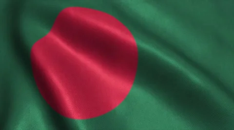 Bangladesh Flag Loop Video Animation 4K | Stock Video | Pond5