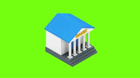 Bank Isometric Stock Video Footage | Royalty Free Bank Isometric Videos ...