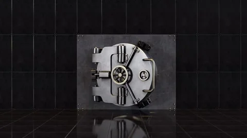 Bank Vault Opening Stock Footage ~ Royalty Free Stock Videos | Pond5