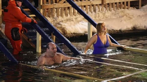 Ice Hole Bathing Stock Videos – Royalty-Free HD & 4K Videos