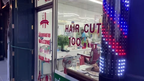 Barber Shop Striping Stock Videos – Royalty-Free HD & 4K Videos