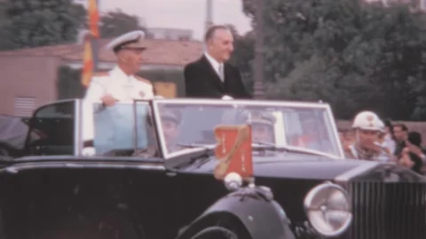 Barcelona - 1970:Francisco Franco spanis... | Stock Video | Pond5