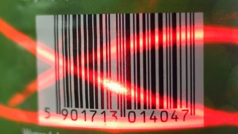 Barcode Scanning with Multiple Barcode S... | Stock Video | Pond5