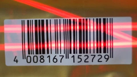 Barcode Scanning with Multiple Barcode S... | Stock Video | Pond5