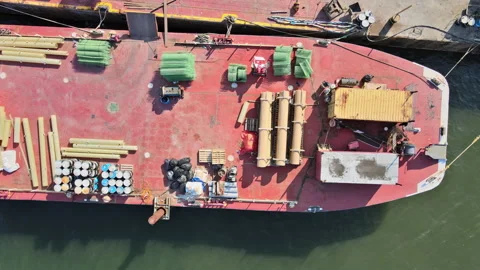 Barge Vessel Stock Videos – Royalty-Free HD & 4K Videos