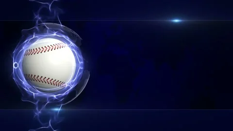 BASEBALL BALL, Animation, Background, Lo... | Stock Video | Pond5