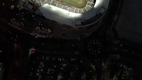 Overhead Baseball Stadium Stock Video Footage | Royalty Free Overhead ...