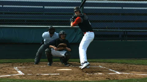 Baseball Player Hit Stock Video Footage | Royalty Free Baseball Player ...