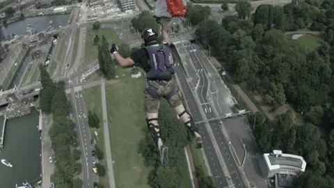 Basejump Stock Video Footage | Royalty Free Basejump Videos | Pond5