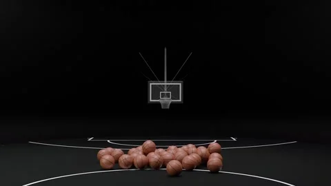 Basketball Stadium background animation,... | Stock Video | Pond5