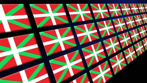 Basque Flag Animated Background 3d Anima... | Stock Video | Pond5