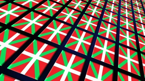 Basque Flag Animated Background 3d Anima... | Stock Video | Pond5