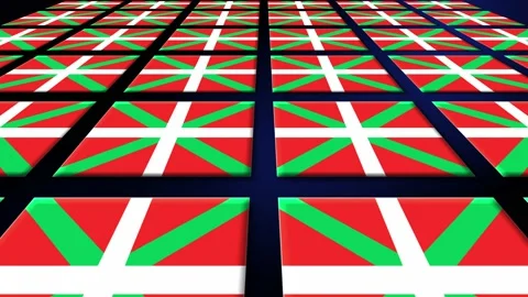 Basque Flag Animated Background 3d Anima... | Stock Video | Pond5