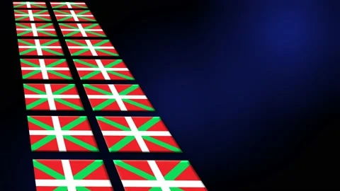 Basque Flag Animated Background 3d Anima... | Stock Video | Pond5