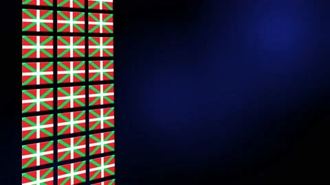 Basque Flag Animated Background 3d Anima... | Stock Video | Pond5