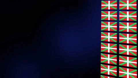 Basque Flag Animated Background 3d Anima... | Stock Video | Pond5