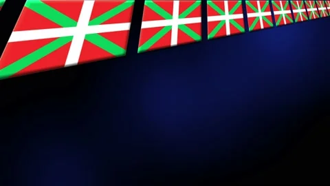 Basque Flag Animated Background 3d Anima... | Stock Video | Pond5
