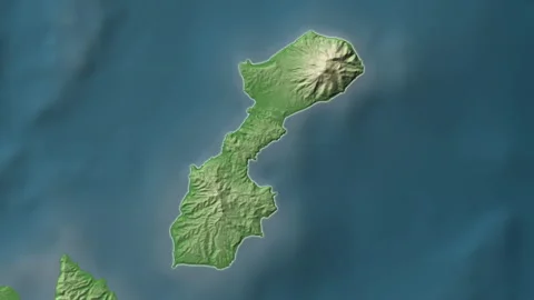 Batan Island in the South China Sea. Phy... | Stock Video | Pond5