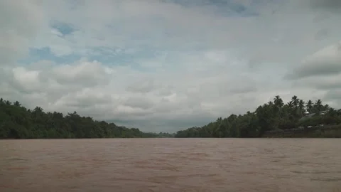 Batang Hari ( Sungai Batanghari ) The Lo... | Stock Video | Pond5