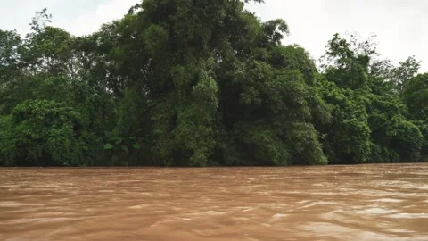Batang Hari ( Sungai Batanghari ) The Lo... | Stock Video | Pond5