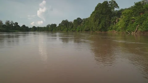 Batang Hari ( Sungai Batanghari ) The Lo... | Stock Video | Pond5