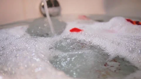 Running A Bath Stock Footage ~ Royalty Free Stock Videos | Pond5