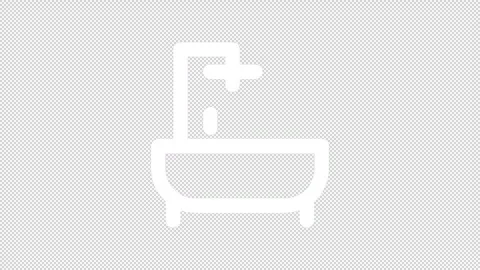 Bathroom Line Drawing Stock Video Footage | Royalty Free Bathroom Line ...
