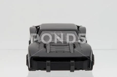 Batmobile model replica from The Batman movie, isolated on white ...