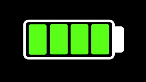 Battery charge animation. | Stock Video | Pond5