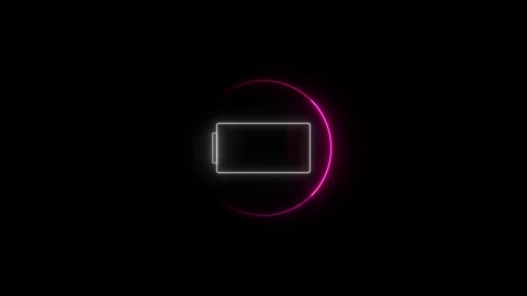 battery charging animation, animated bat... | Stock Video | Pond5
