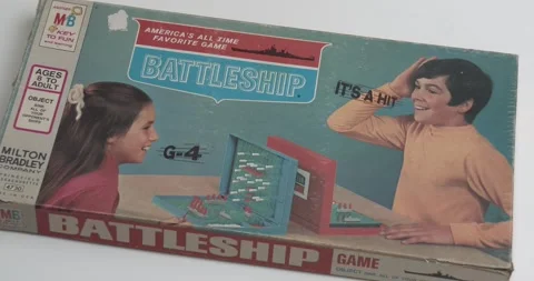 Battleship game box - America's All Time... | Stock Video | Pond5