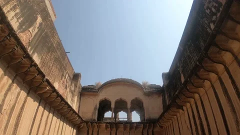 Bawdi Deep Water Step Well also know as ... | Stock Video | Pond5