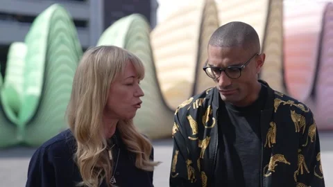 BBC Radio 2 hosts talk about their favou... | Stock Video | Pond5