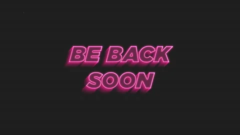 Back Soon Film Stock Videos – Royalty-Free HD & 4K Videos | Pond5