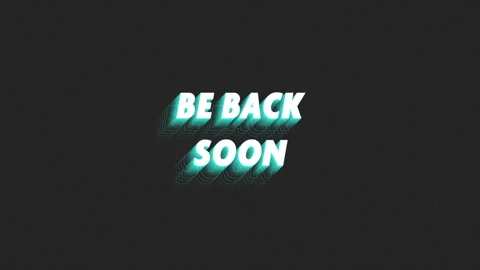 Back Soon Film Stock Videos – Royalty-Free HD & 4K Videos | Pond5