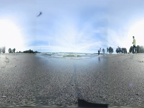 Beach 360 Vr Stock Footage ~ Royalty Free Stock Videos | Pond5
