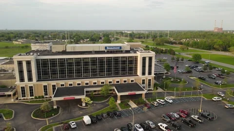 Beaumont Health, Hospital entrance and p... | Stock Video | Pond5