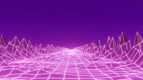 Retrowave Background Loop Stock Motion Graphics Motion Create A Retro