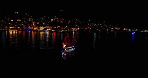 Beautiful aerial view of the city of Sar... | Stock Video | Pond5