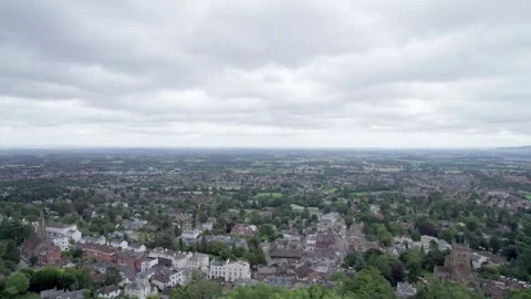 Beautiful aerial view Malvern Hill and t... | Stock Video | Pond5