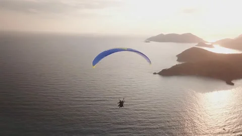 Beautiful aerial view of the soaring par... | Stock Video | Pond5