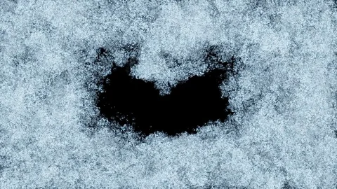 Beautiful Animation of Freezing Window f... | Stock Video | Pond5